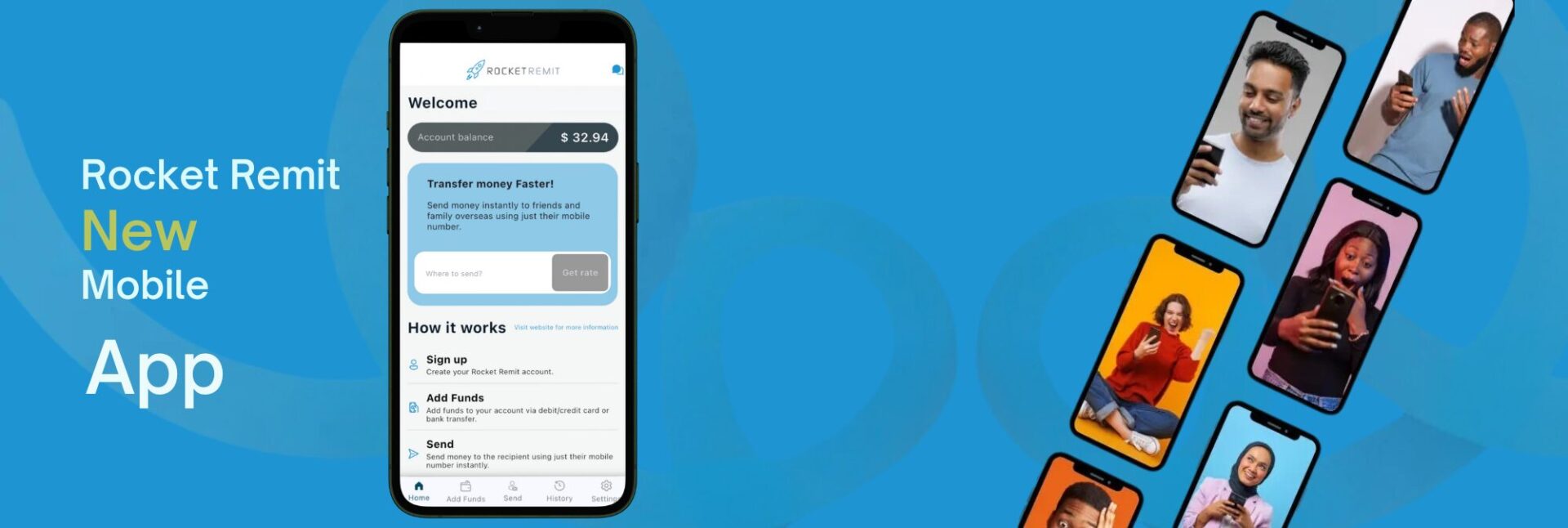 New Rocket Remit App